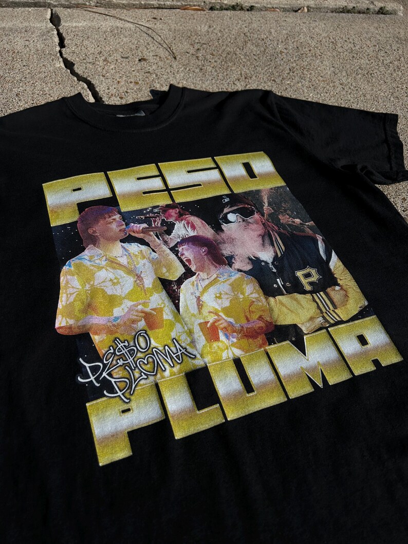 Peso Pluma Vintage Shirt Tour Doble P Genisis - Etsy