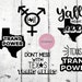 Texas Trans Pride Svg Bundle; Texas Trans Sticker Svg; Texas Trans ...