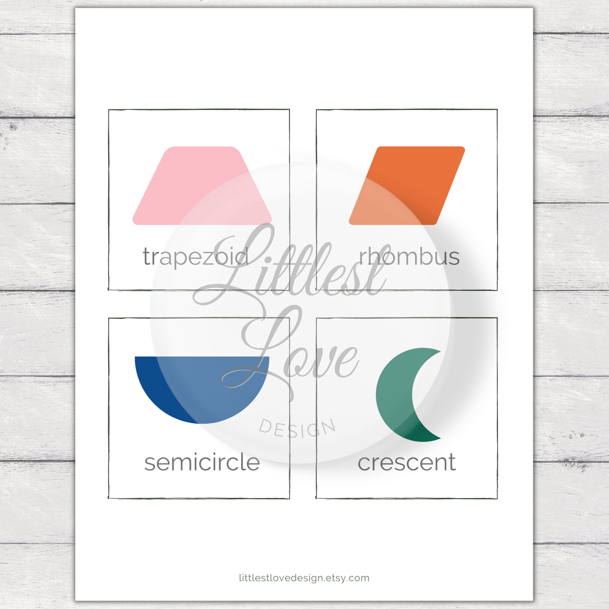 Shapes Scavenger Hunt - Kids Activity - Children Kids Family Activity ...