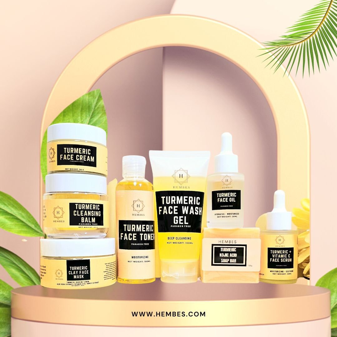 Full Turmeric Skincare Kit| Skincare Kit, Natural Skincare, Skin Care ...