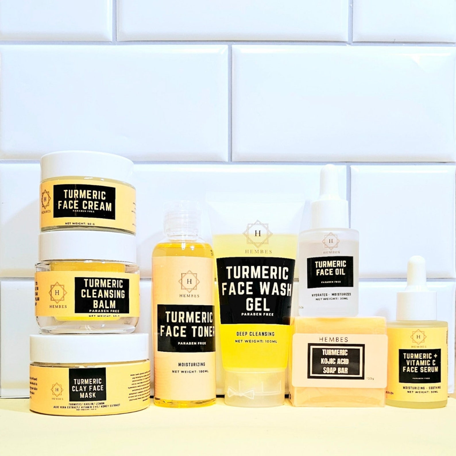 Full Turmeric Skincare Kit| Skincare Kit, Natural Skincare, Skin Care, Glowing Skin, Solution ...