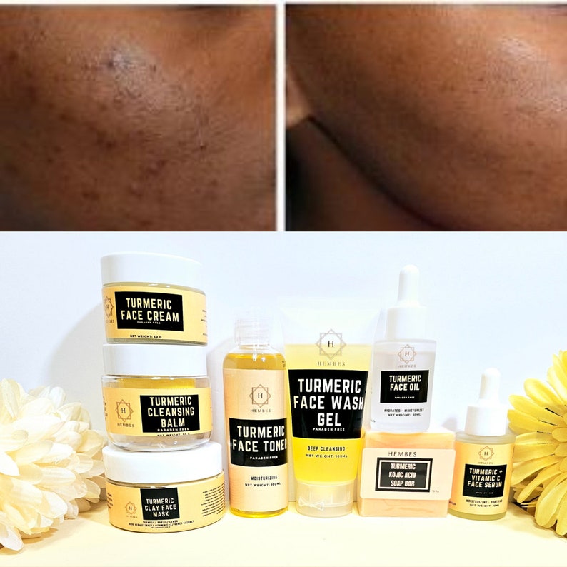 Full Turmeric Skincare Kit| Skincare Kit, Natural Skincare, Skin Care ...