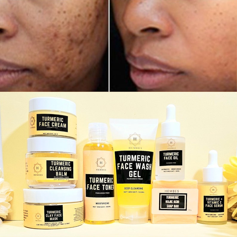 Full Turmeric Skincare Kit| Skincare Kit, Natural Skincare, Skin Care ...