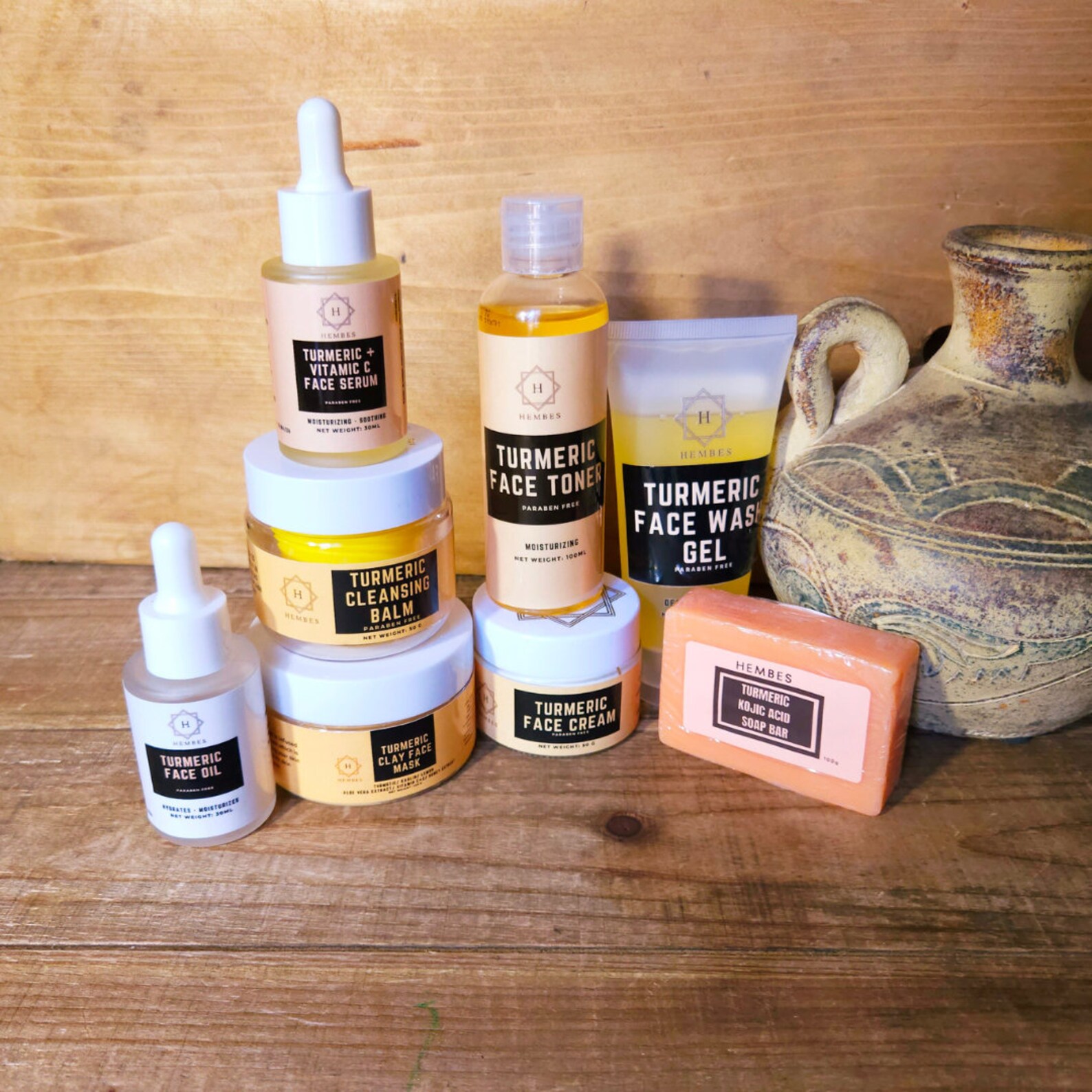 Full Turmeric Skincare Kit| Skincare Kit, Natural Skincare, Skin Care ...