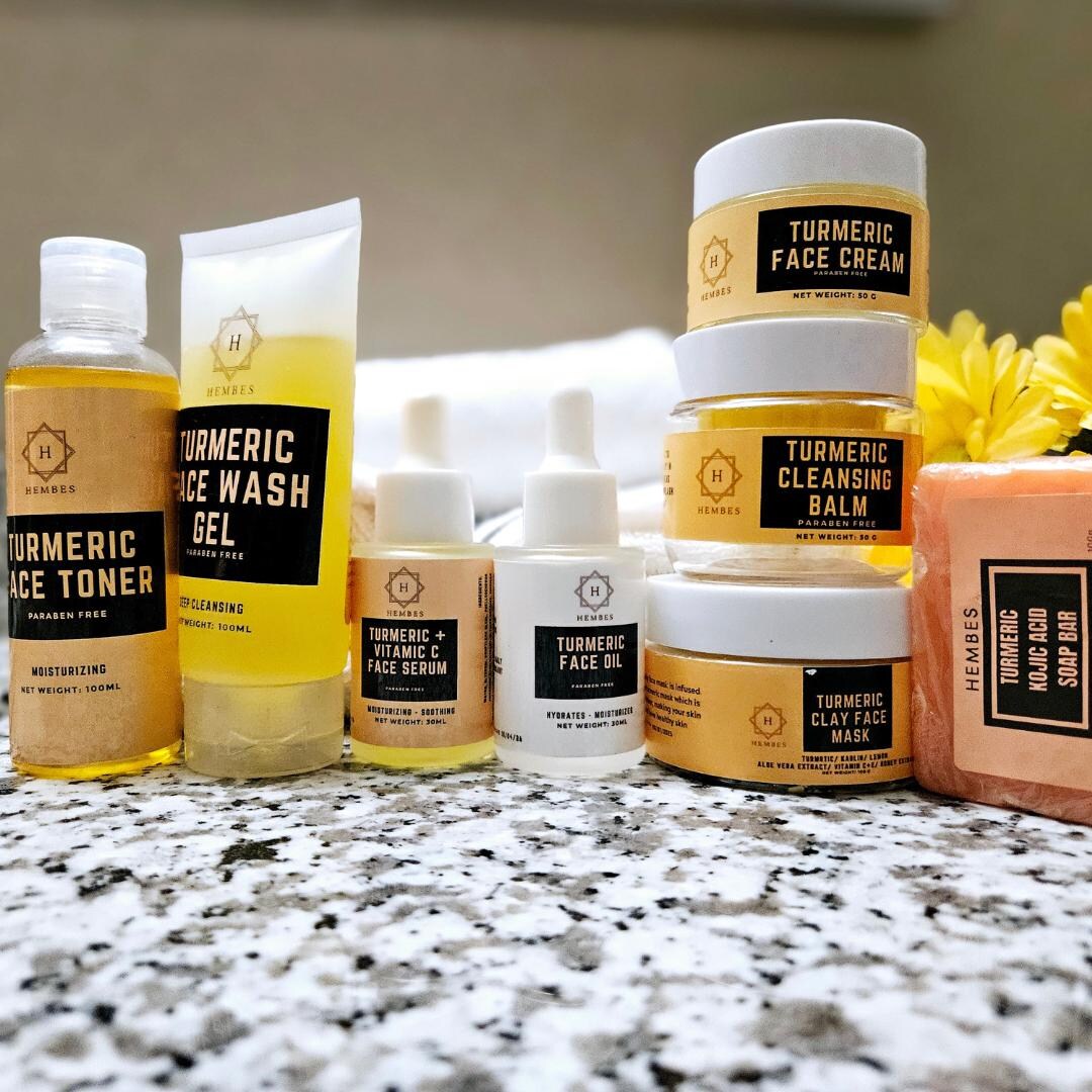 Turmeric Hyperfade Skincare Kit, Even Skin Tone, Solution for Dark ...