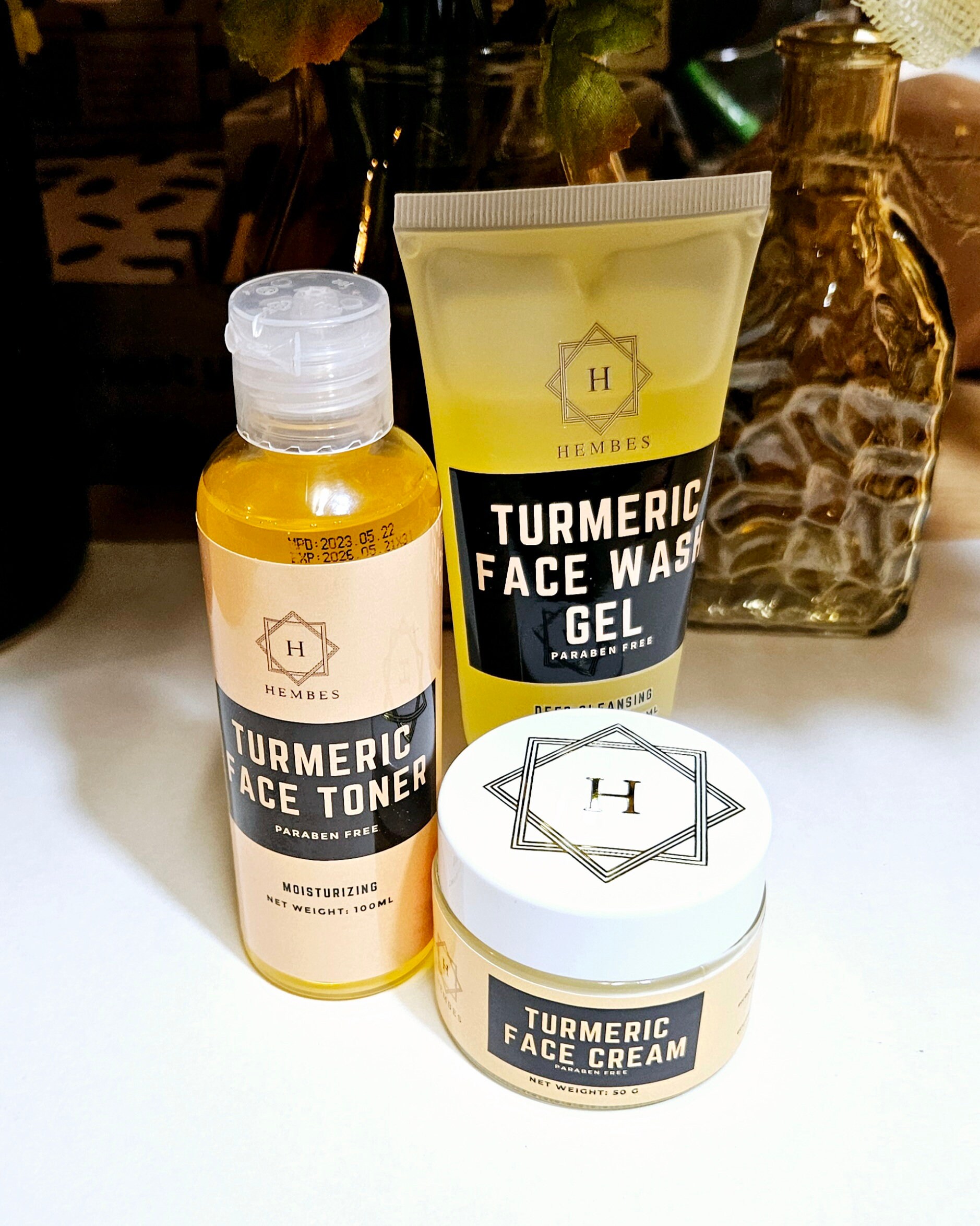 The Trio Set| Turmeric Skincare Set, Turmeric Soap, Skin Brightening ...