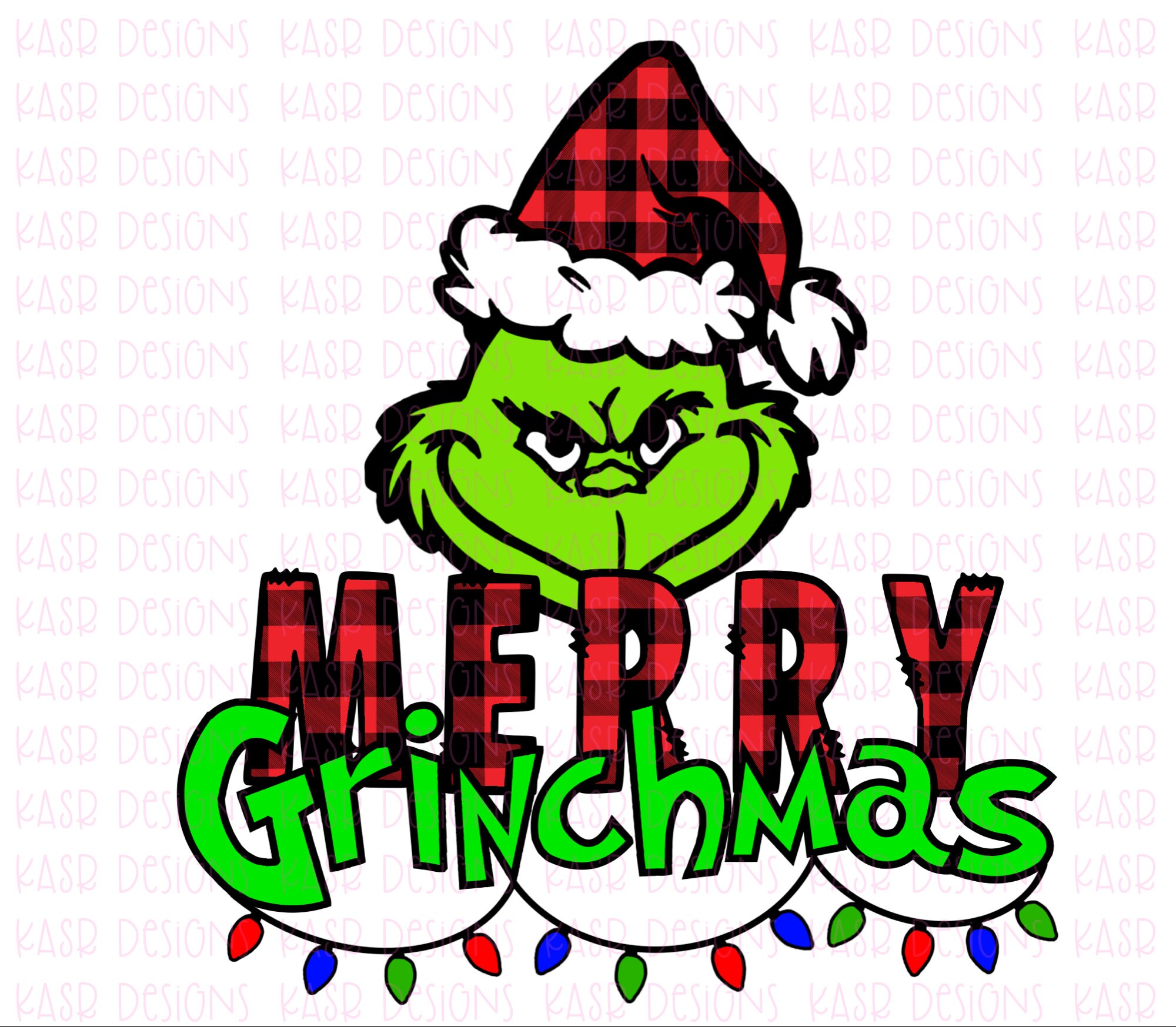Merry Grinchmas PNG Download With 28 Additional Christmas - Etsy UK