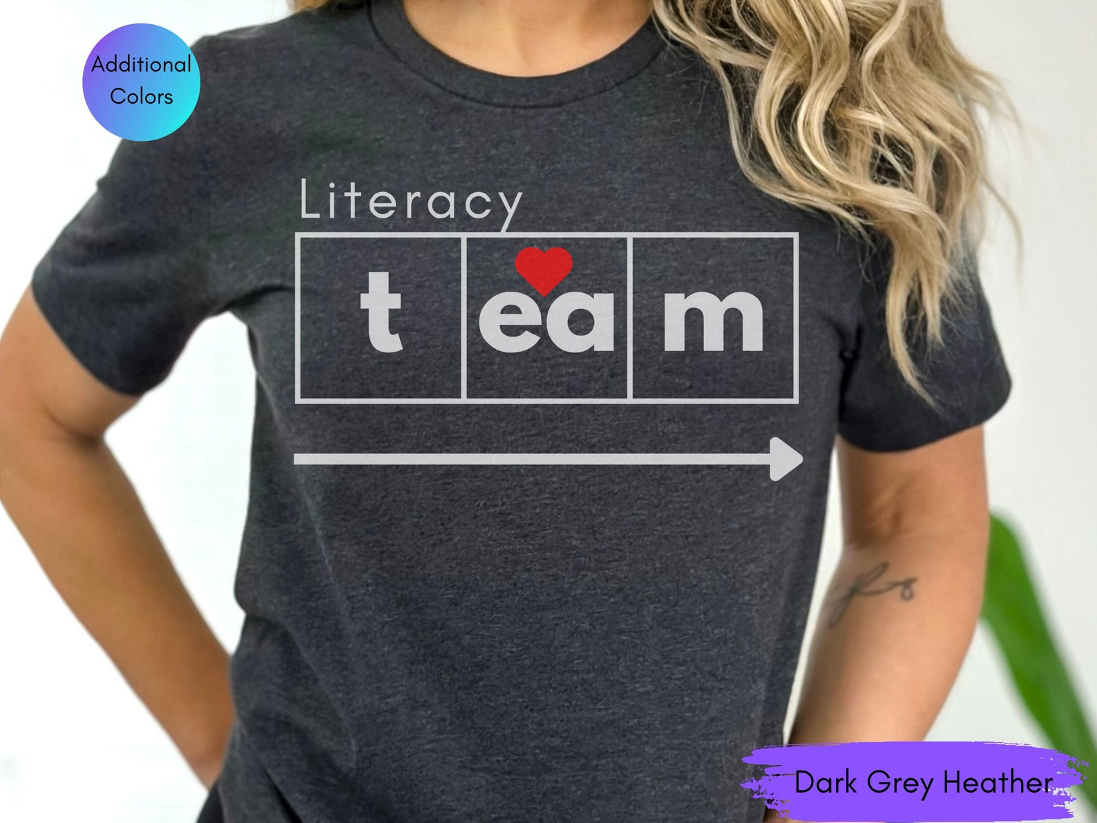 Literacy Team Shirt, Reading Team Shirt, Reading Interventionist Shirt ...