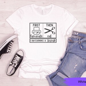 First Then Shirt, Special Education Shirt, SPED Teacher Shirt, ABA ...