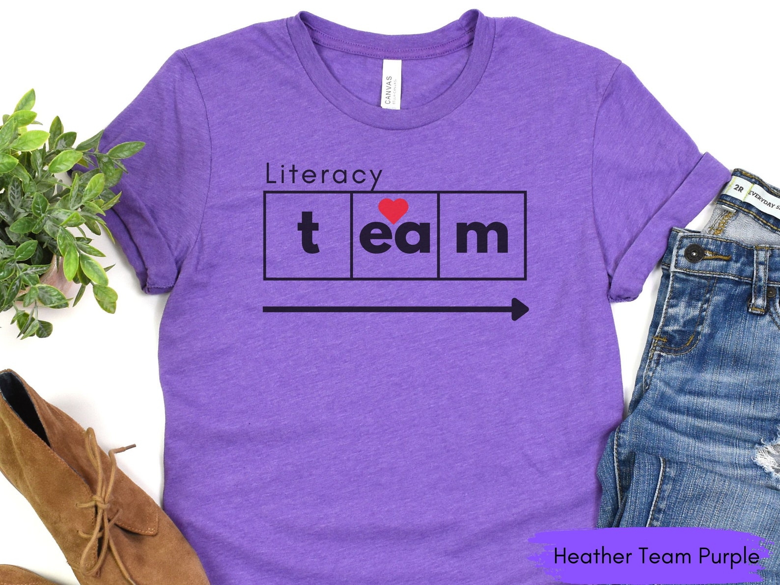 Literacy Team Shirt, Reading Team Shirt, Reading Interventionist Shirt ...
