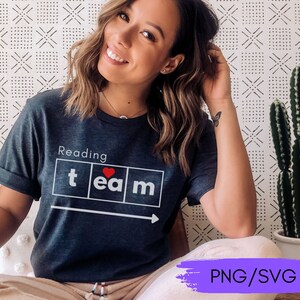 Reading Team SVG, Reading Interventionist Svg, Reading Interventionist ...
