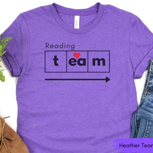 Reading Team Shirt, Reading Interventionist Shirt, Reading ...
