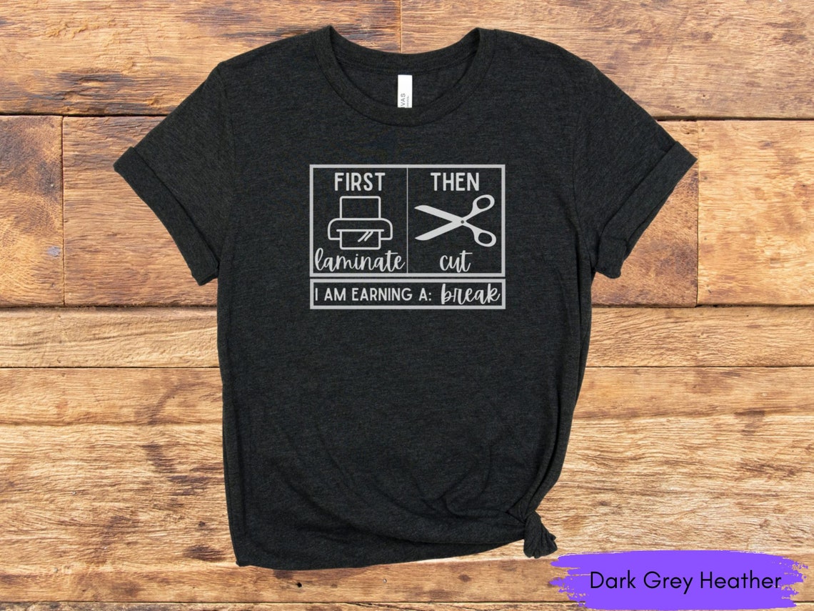 First Then Shirt, Special Education Shirt, SPED Teacher Shirt, ABA ...