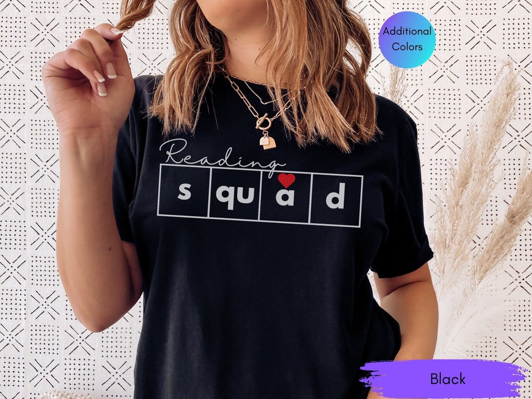 Reading Squad Shirt, Science of Reading Team Shirt, Reading ...