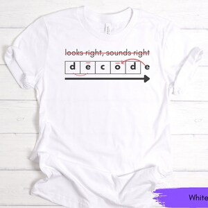 Reading Teacher Shirt, Decode Shirt, Science of Reading Shirt, Reading ...