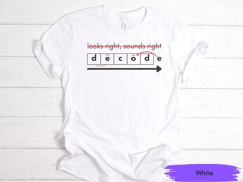 Reading Teacher Shirt, Decode Shirt, Science of Reading Shirt, Reading ...