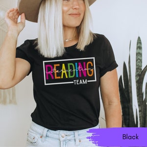Reading Intervention Team Shirt, Reading Team Shirt, Reading ...