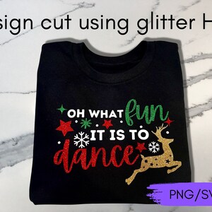 Christmas Dance SVG PNG, Holiday Dance Class Svg, Dance Cut File, SVG ...