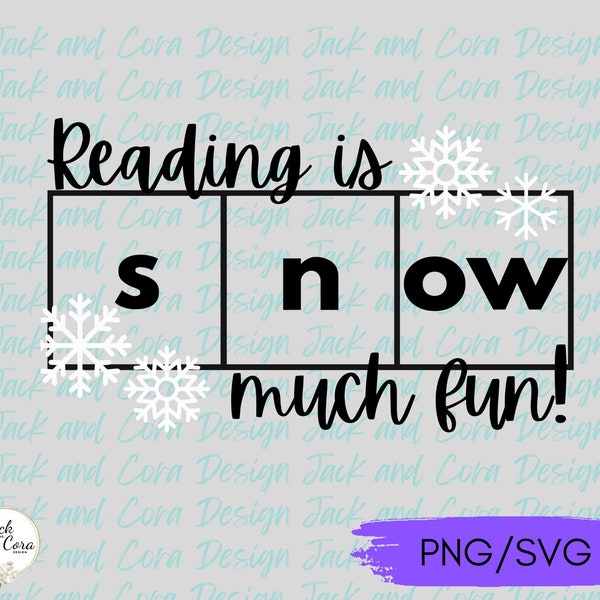 Reading Svg - Etsy