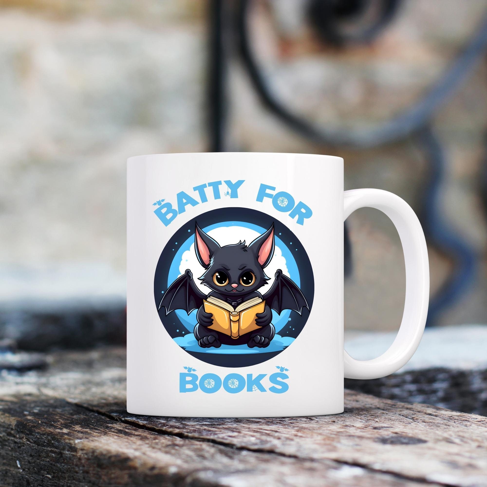 Batty for Books SVG Halloween Book PNG | Halloween Librarian Svg ...