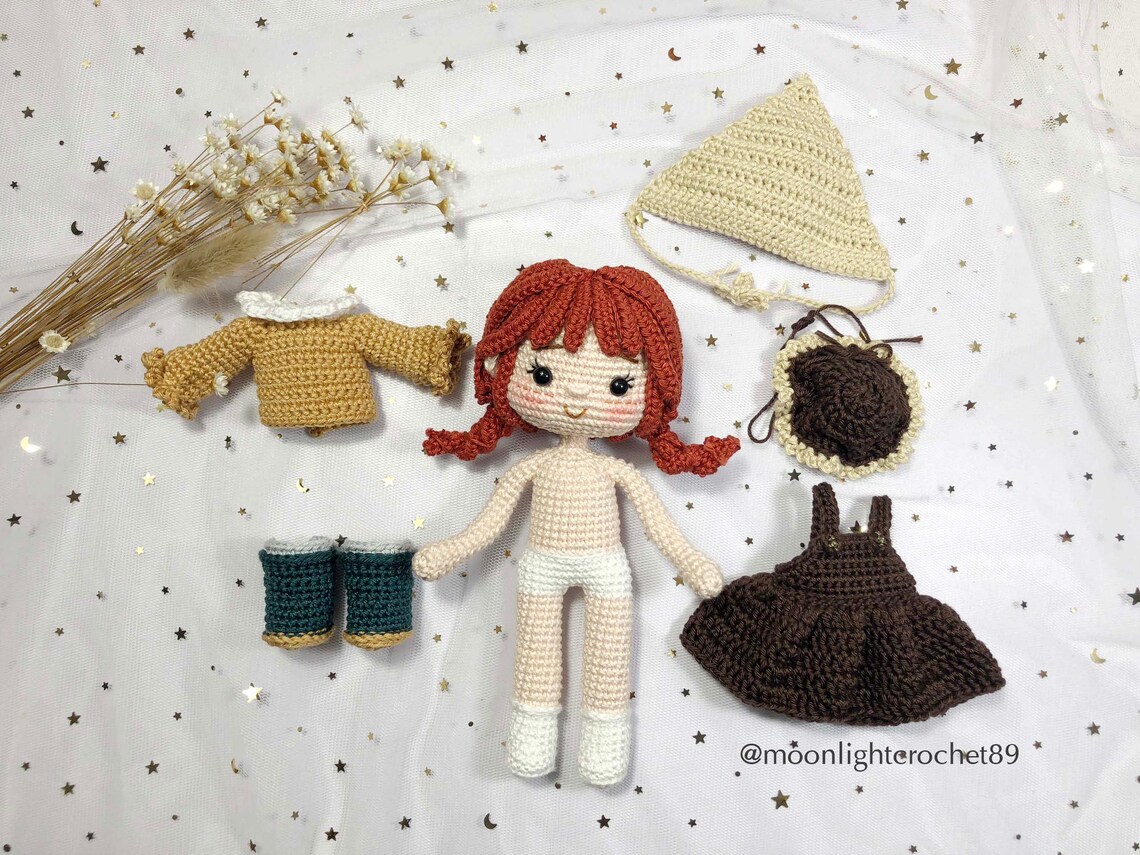May Crochet Doll Pattern May Doll Amigurumi Doll Pattern - Etsy