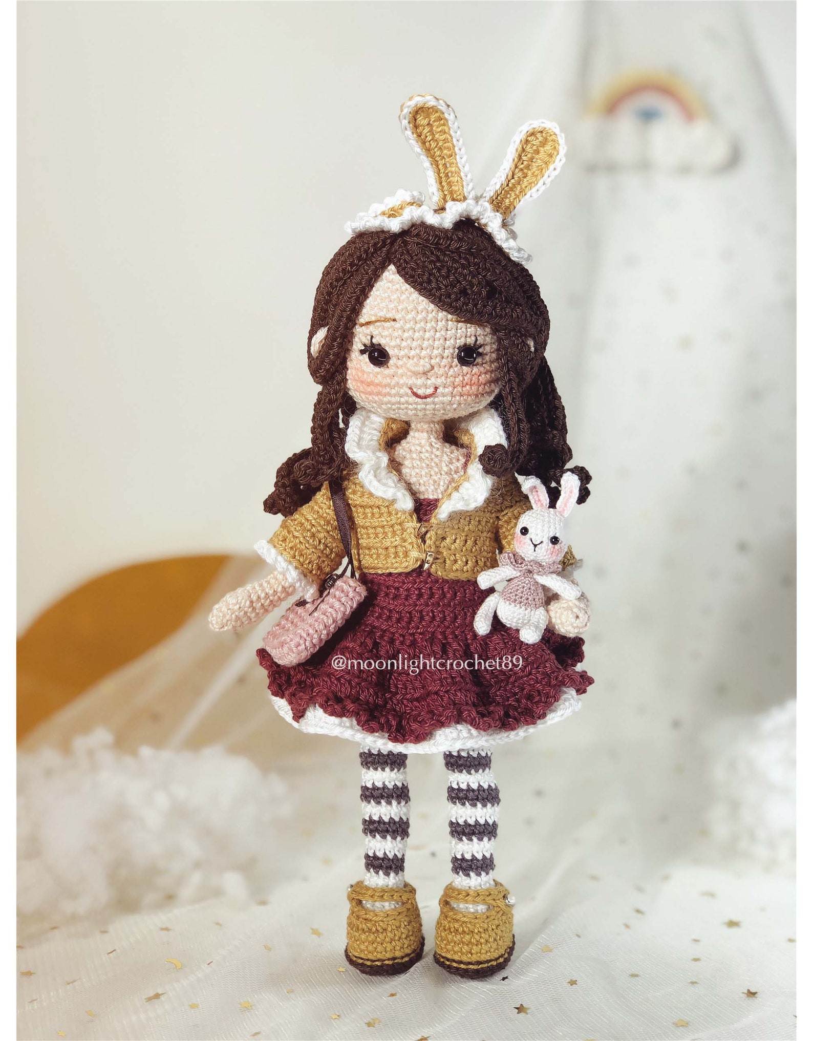 2 IN 1 Sarah Crochet Doll Pattern Amigurumi Doll Pattern - Etsy