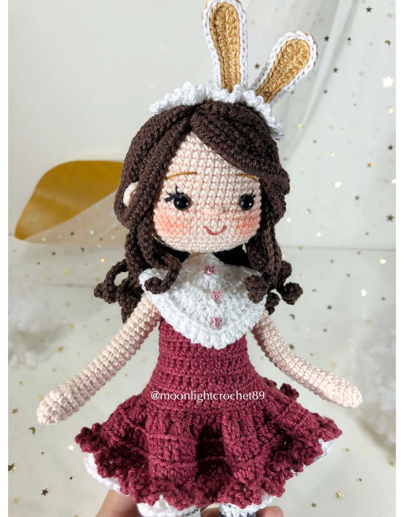 2 In 1 Sarah Crochet Doll Pattern Amigurumi Doll Pattern Etsy
