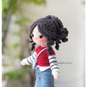 Crochet Doll Pattern, Ruby Doll, Amigurumi Doll Pattern, PDF in English ...