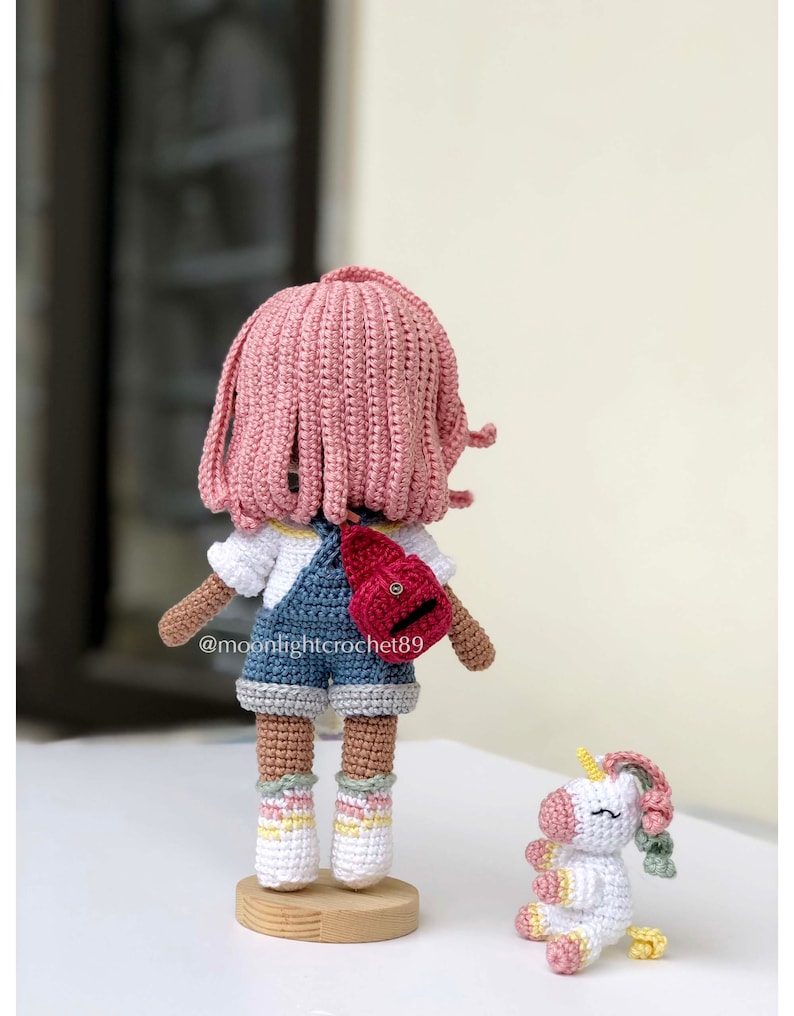 Crochet Doll Pattern Tina Doll Amigurumi Doll Pattern PDF - Etsy