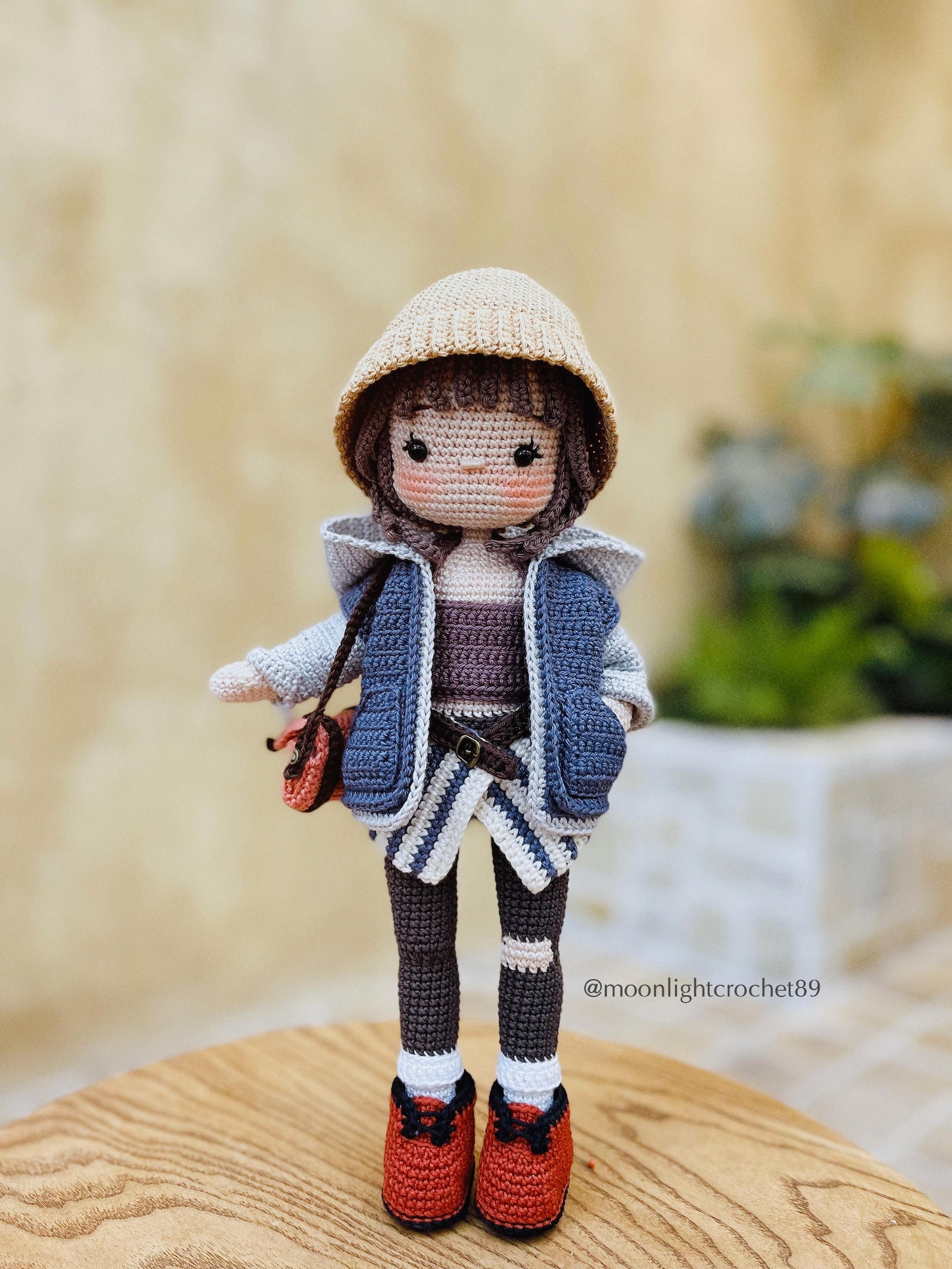 Crochet Doll Pattern, Hana Doll, Amigurumi Doll Pattern, PDF in English ...