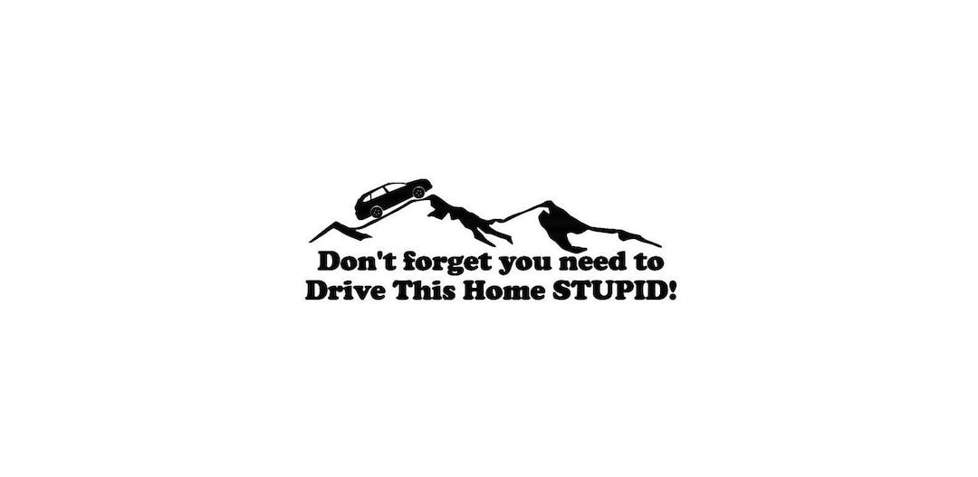 Subaru - Don't Forget You Need to Drive This Home STUPID! - Etsy