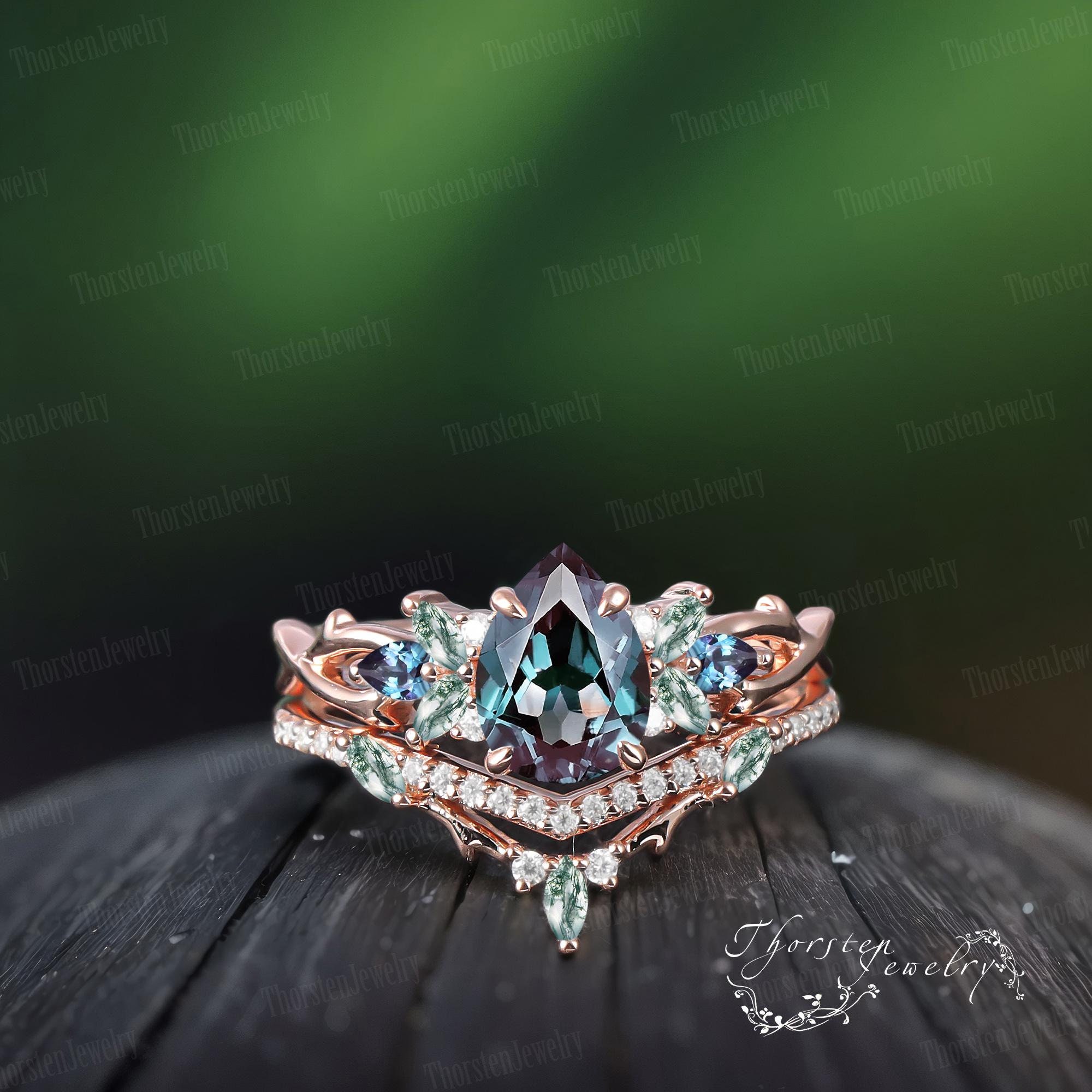 Etsy ring set store