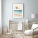 Nautical Decor Nursery Wall Art Kids Room Abstract Beach Wall - Etsy