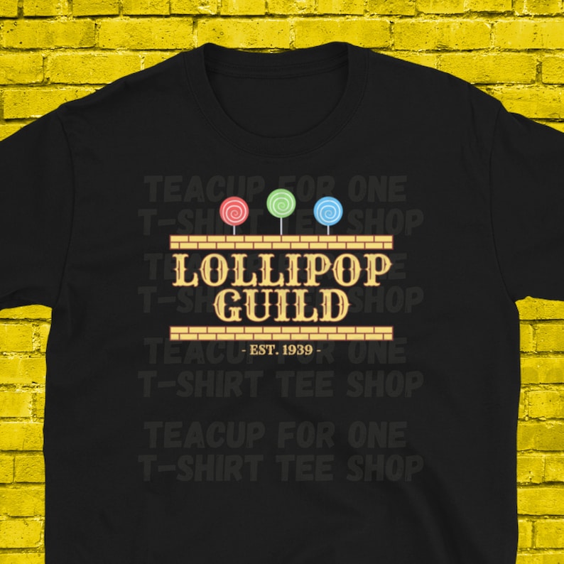 The Wizard of Oz Inspired Lollipop Guild Unisex T-shirt | Munchkinland ...