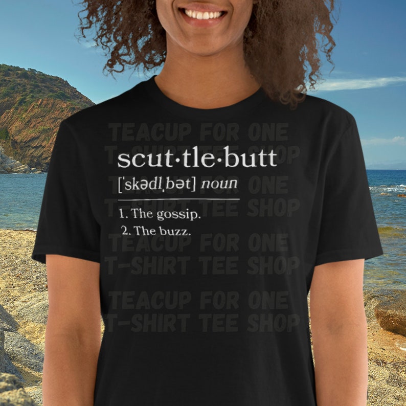 The Scuttlebutt Dictionary Definition Unisex T-shirt Funny - Etsy