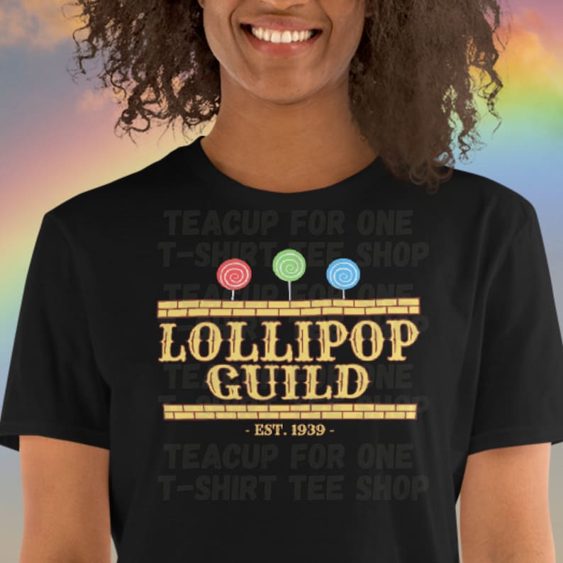 The Wizard of Oz Inspired Lollipop Guild Unisex T-shirt | Munchkinland ...