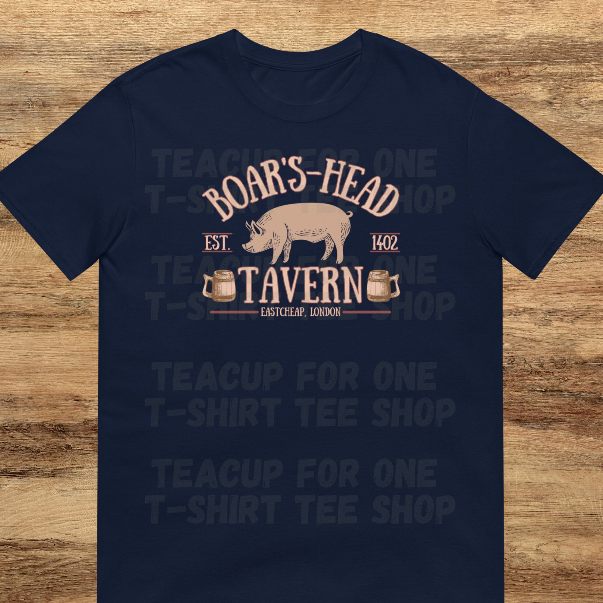 William Shakespeare Inspired Boar's-head Tavern Unisex T-shirt ...