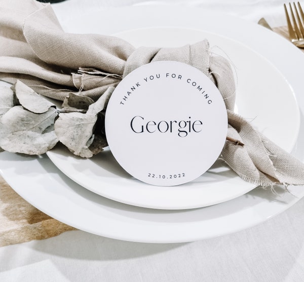 Printable Place Cards Template, Canva Custom Editable and Digital ...