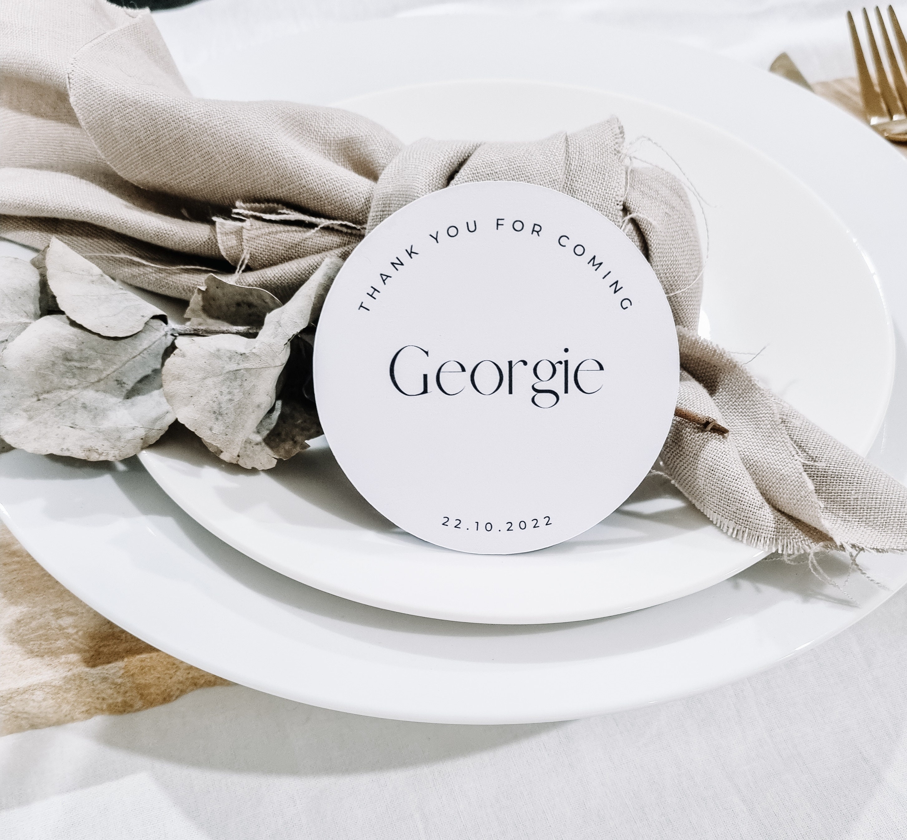 Personalised Wedding Place/name Cards. - Etsy Australia