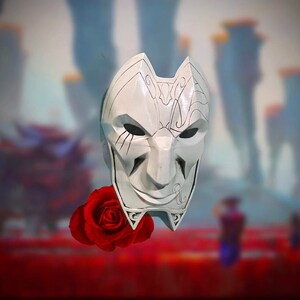 Jhin’s Mask (league of Legends) - Etsy