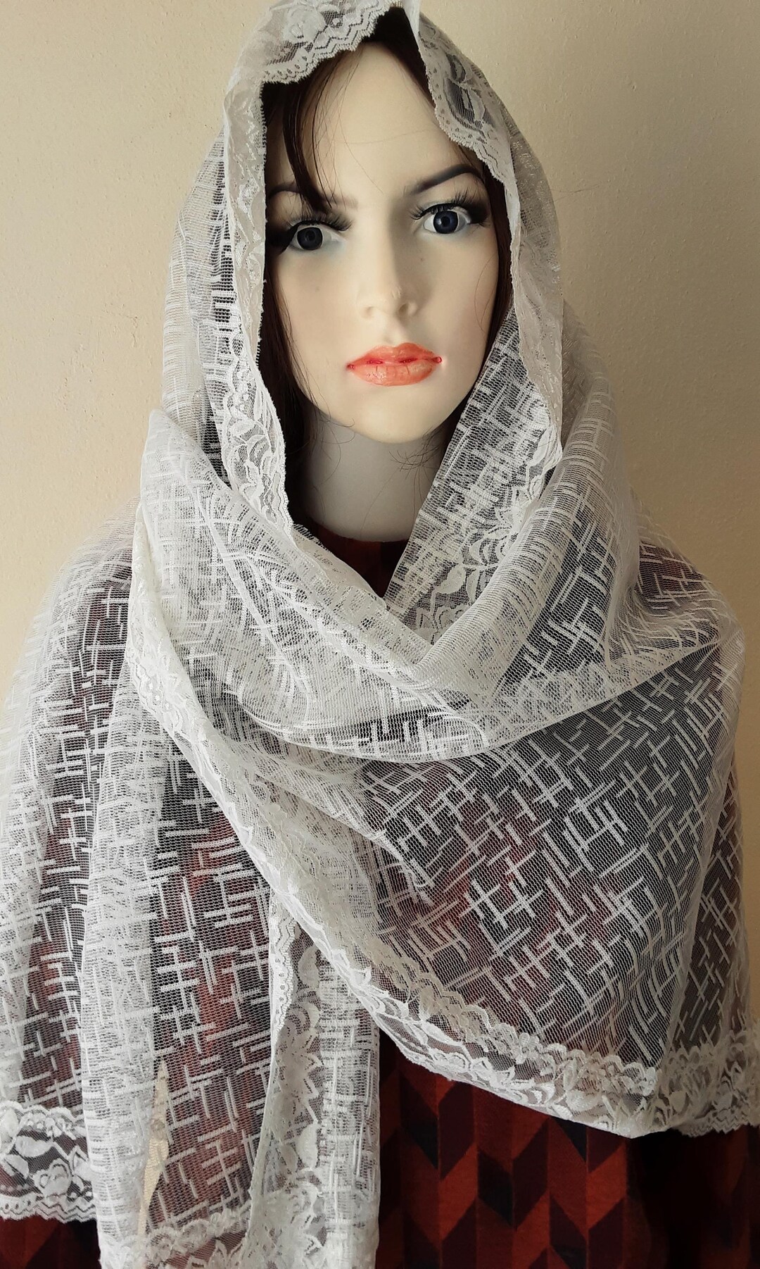 Holy Chapel, Catholic Veil, Eternity Veil, Handmade Veil, Elegant Veil ...