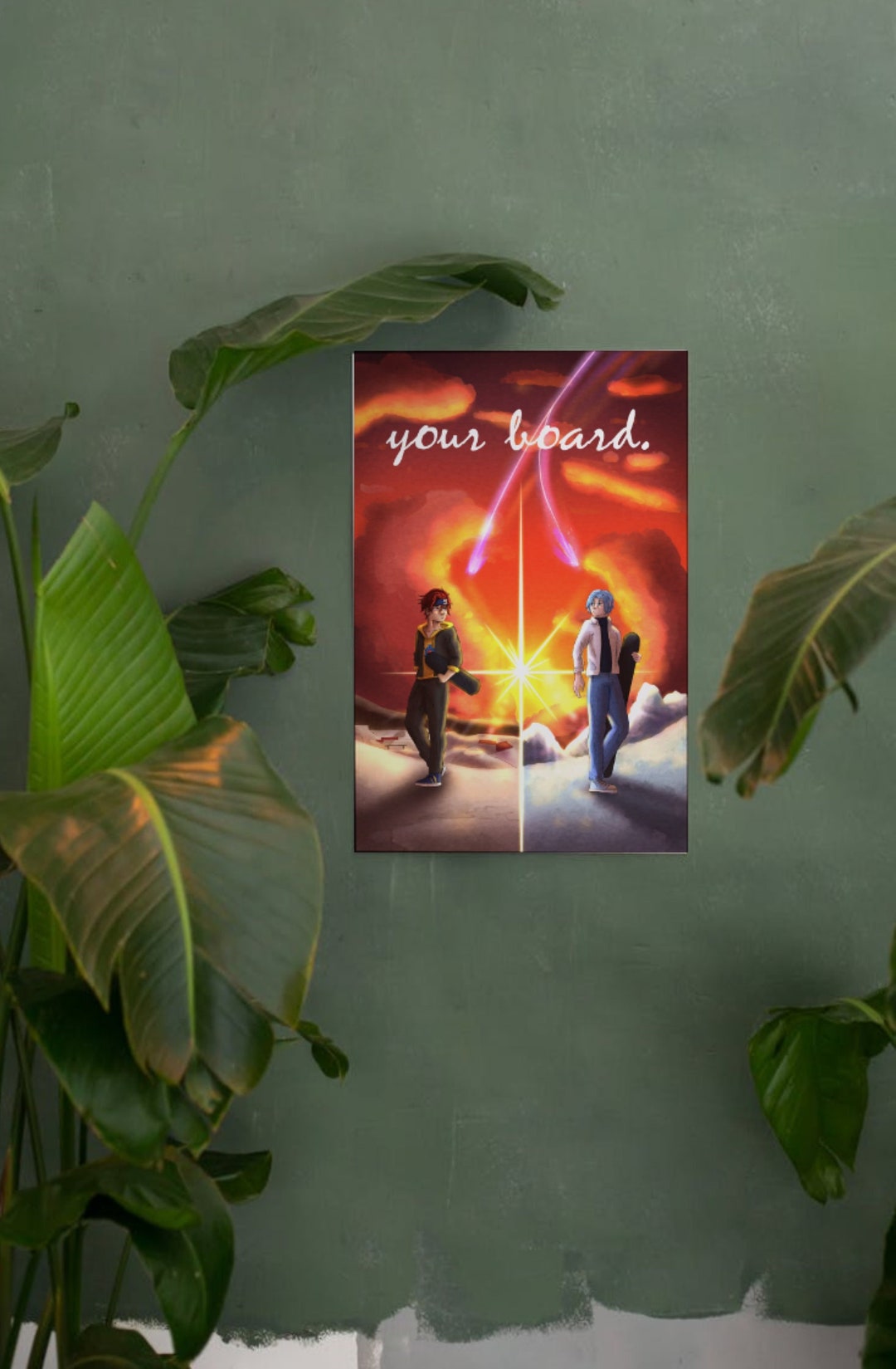 Sk8 the Infinity Reki and Langa Anime Poster Print - Etsy