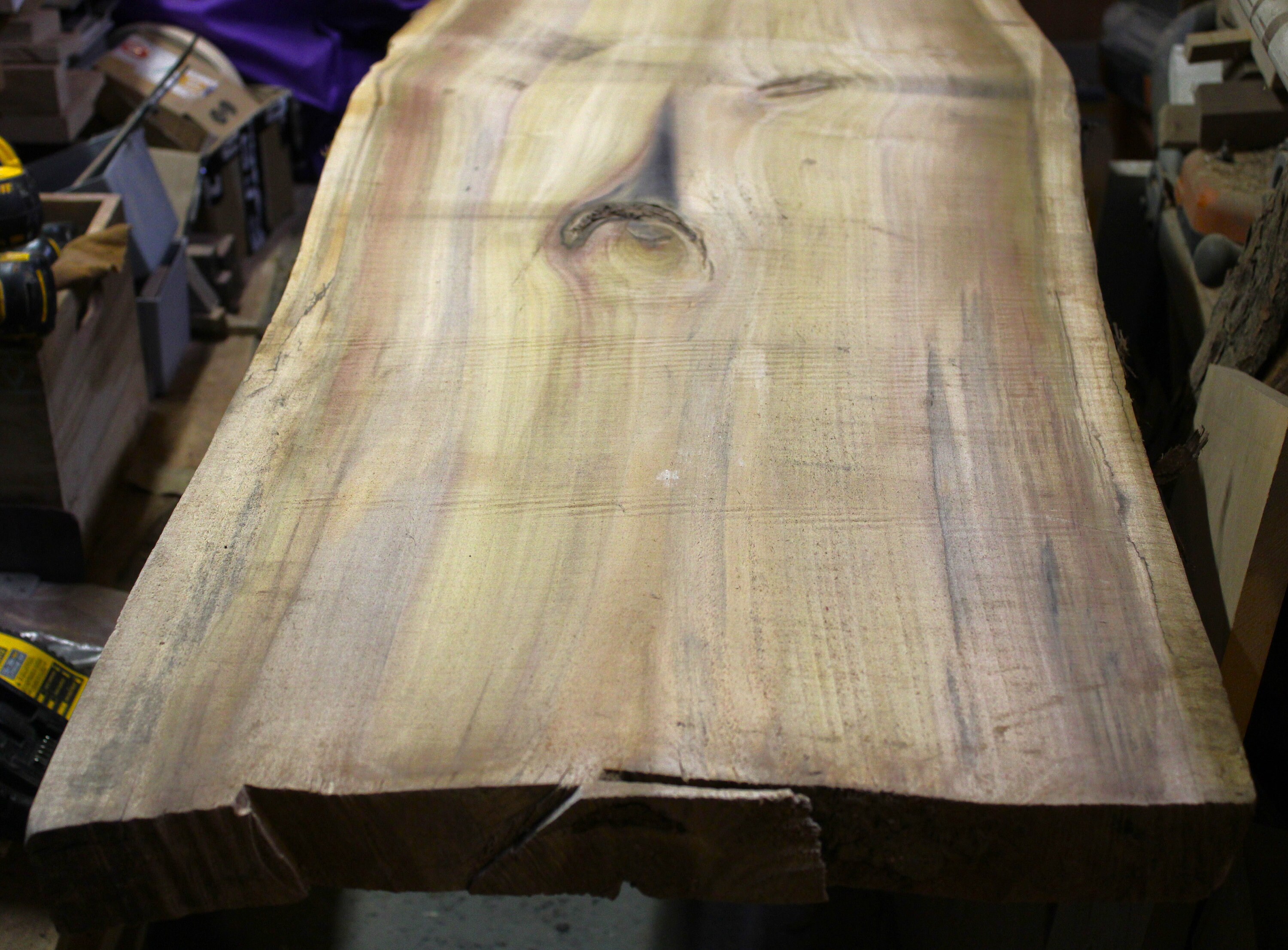17 Wide Tulip Poplar Live Edge Slab Sold by the Linear Foot - Etsy