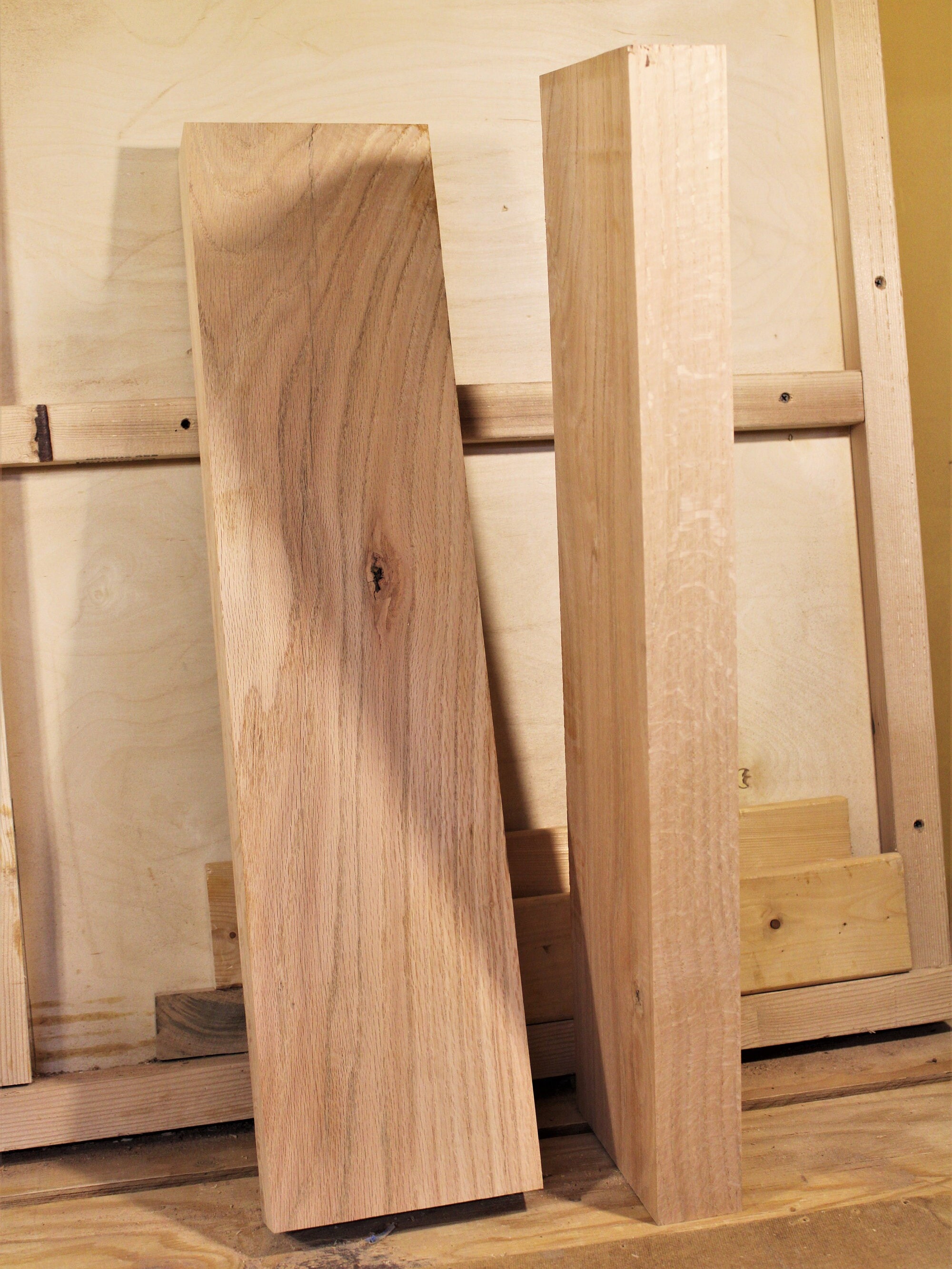 Red Oak Plank 1 3/4 Thick, Oak Beams - Etsy