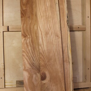 6" Wide Honey Locust Dimensional Lumber, 3/4" Thick Highly Figured ...