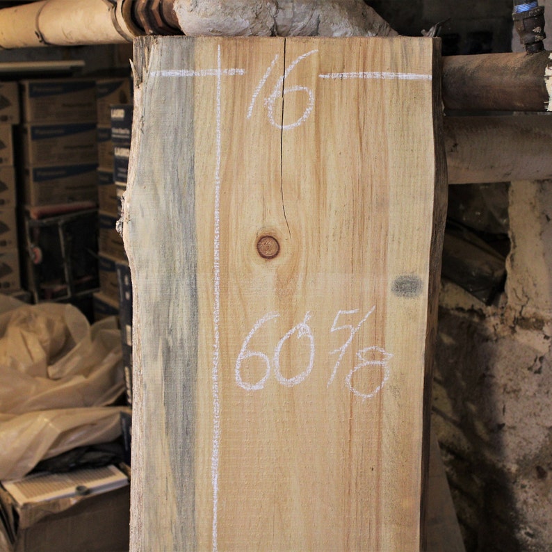 1 7/8 Pine Slab Live Edge - Etsy