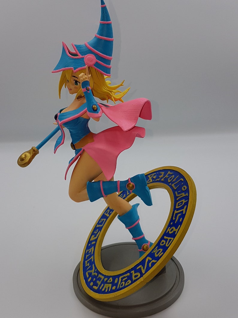 Yu-gi-oh Dark Magician Girl 3D Figure Printed and Painted - Etsy