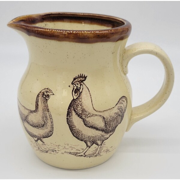 Rooster Pitcher - Etsy