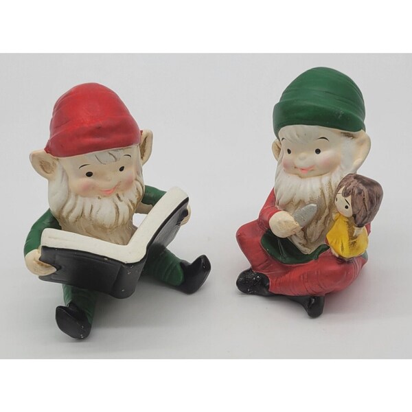 Homco Elves - Etsy