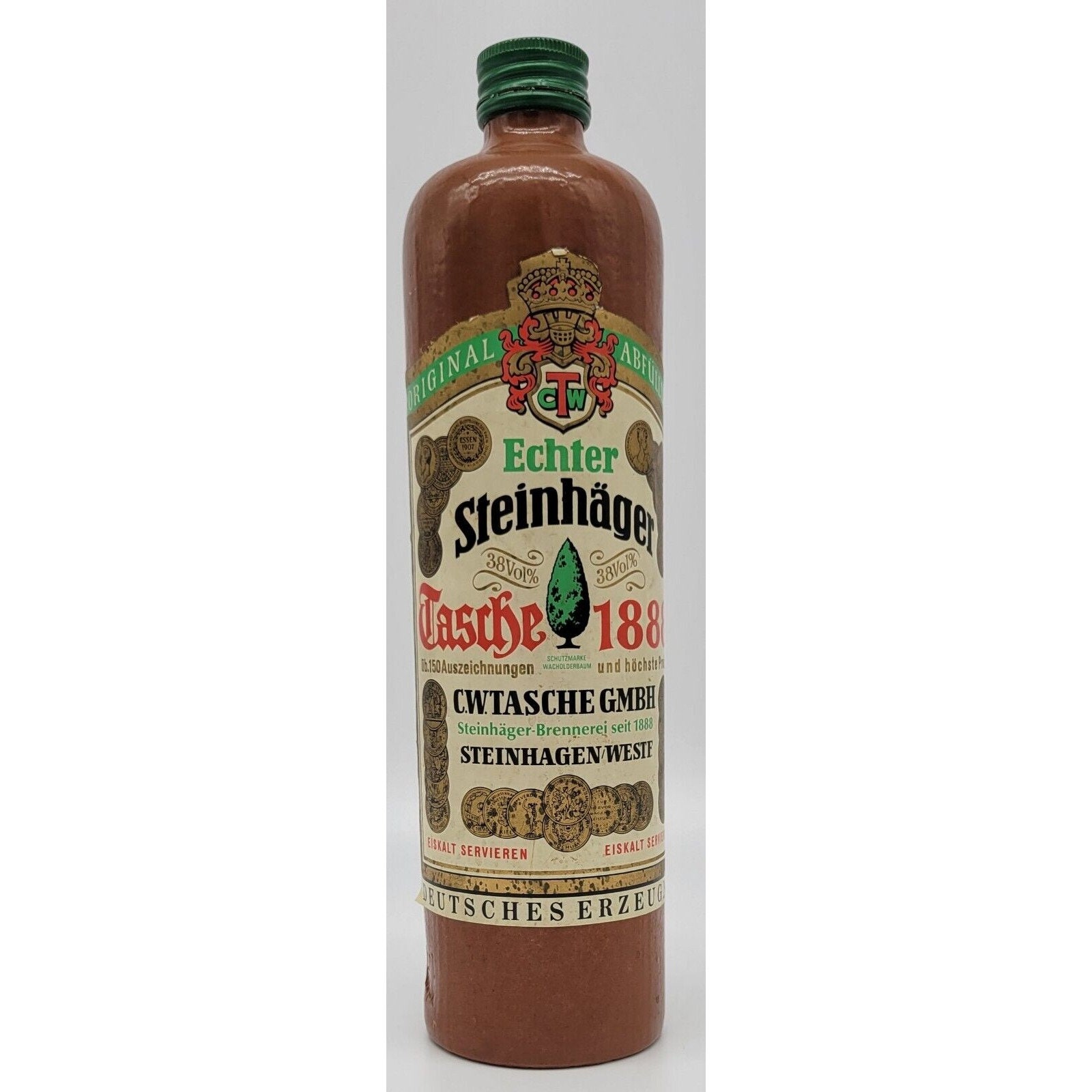 Vintage Echter Steinhager German Liquor Bottle Home Decor - Etsy